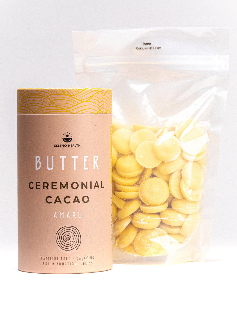 Organic Premium Cacao Butter Drops - 250g
